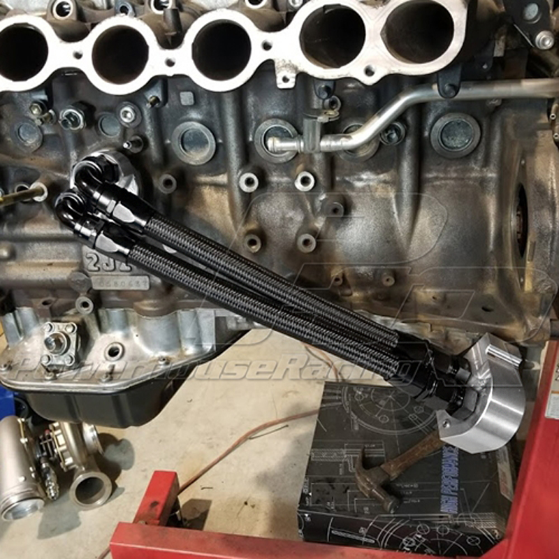 PHR XTM Oil Filter Relocation Kit for the 2JZ and 1JZ